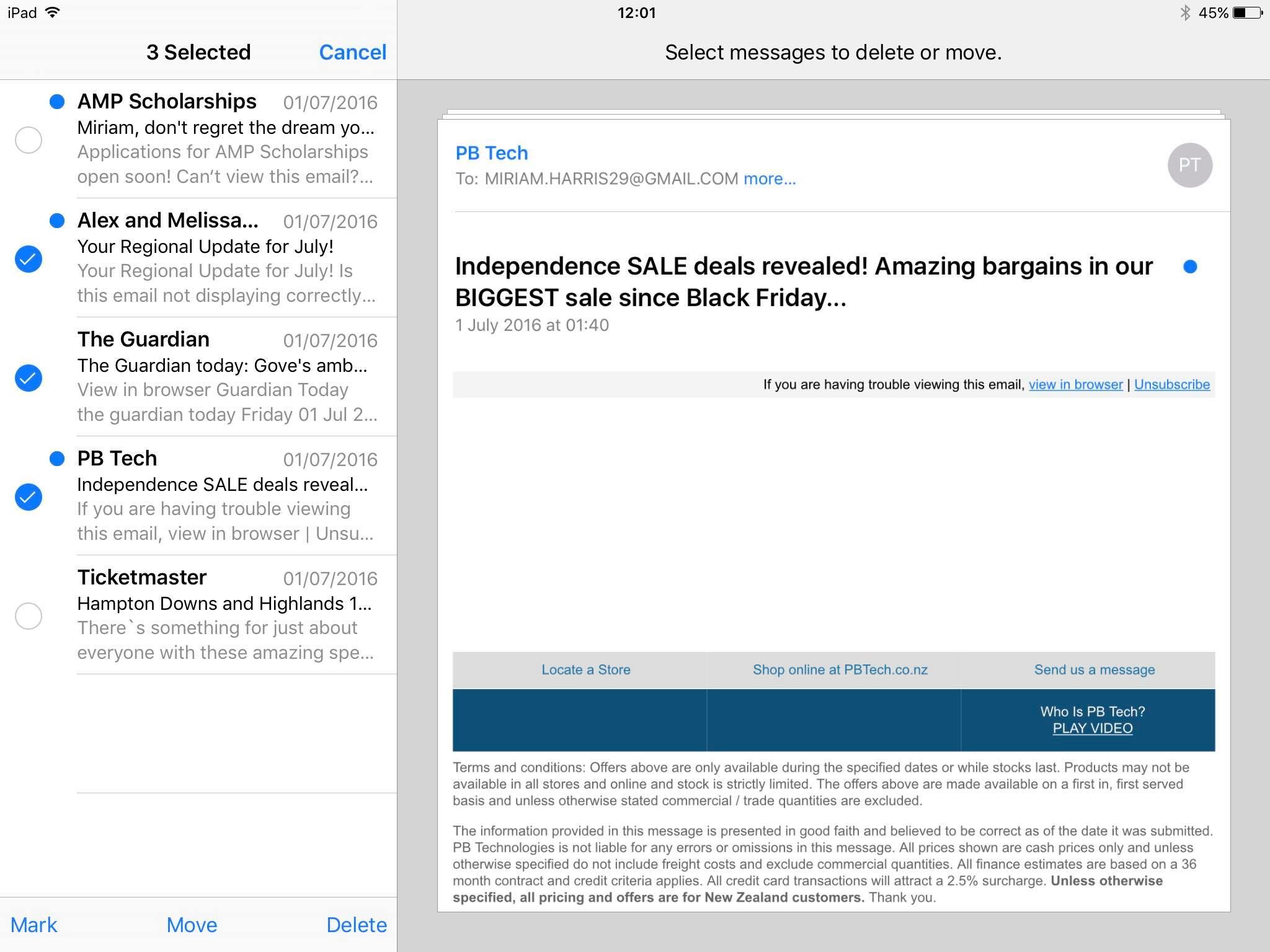 How To Delete Multiple Emails On IPad Macworld