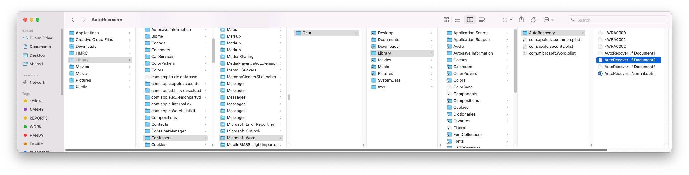 How To Recover Unsaved Or Deleted Word Documents On Mac Macworld