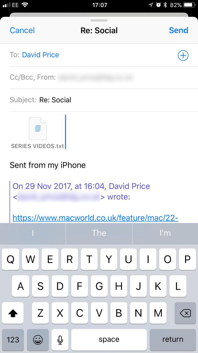 How To Send Email Attachments In Mail On IPhone Macworld