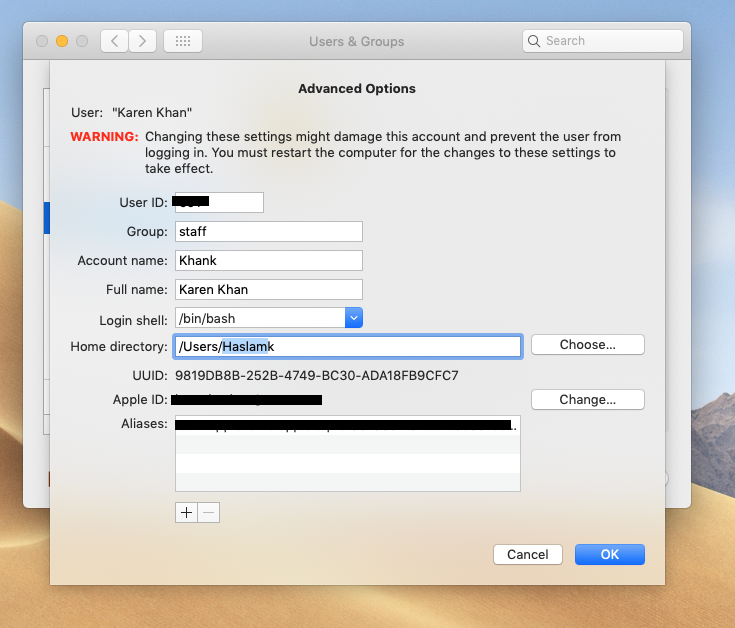 New Name Here s How To Change The Username On Your Mac To Match Antzila