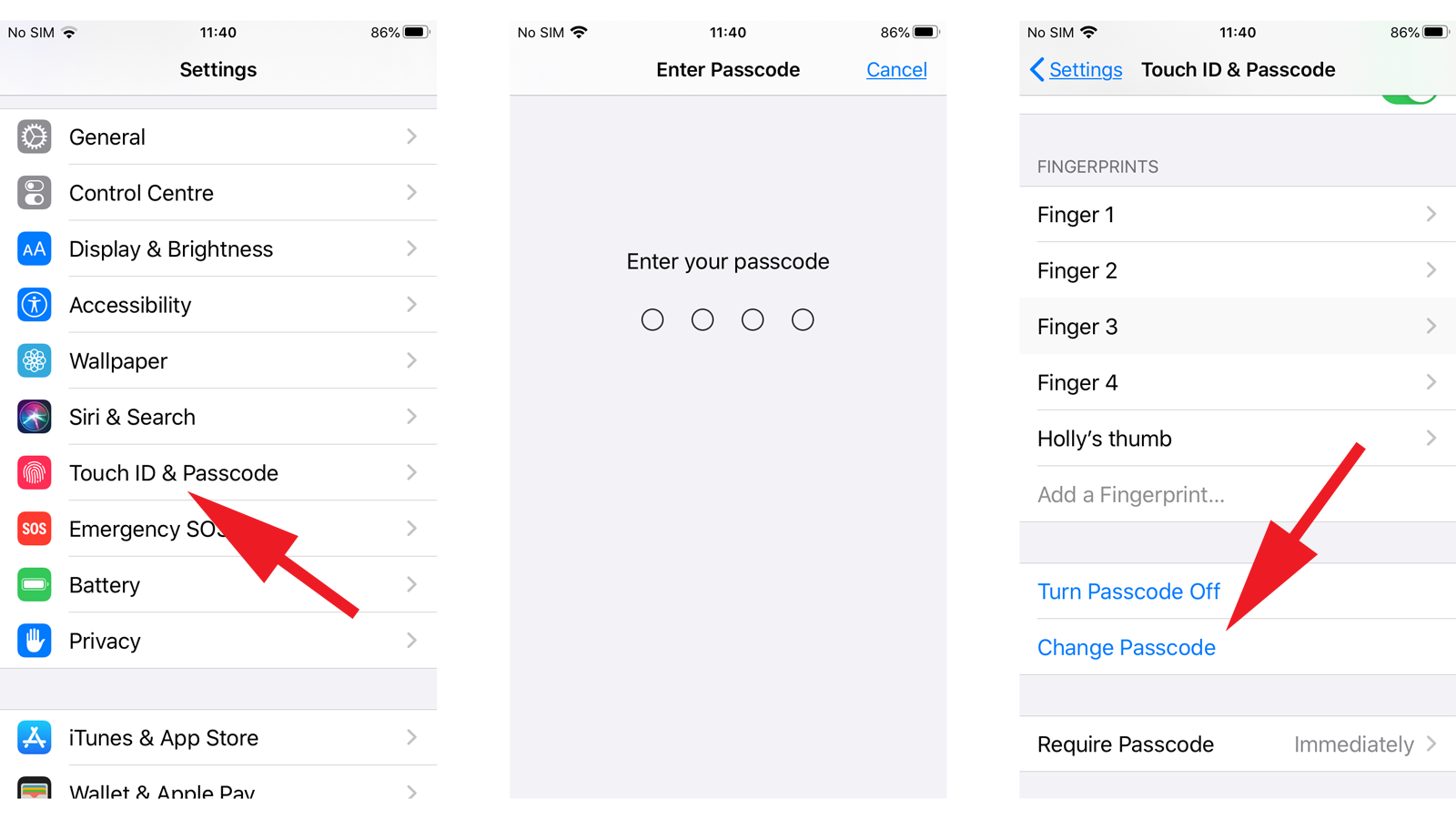 How To Change IPhone Password TECH FY