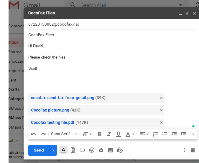 How To Use Google Fax Send Fax From Gmail Drive Docs Sheets Macworld