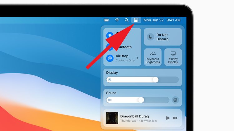 How To Use Control Centre On The Mac Macworld