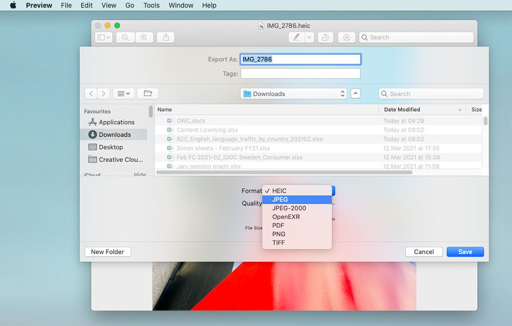 How To Convert HEIC Files To JPEG On A Mac And Open HEIC On Mac Macworld