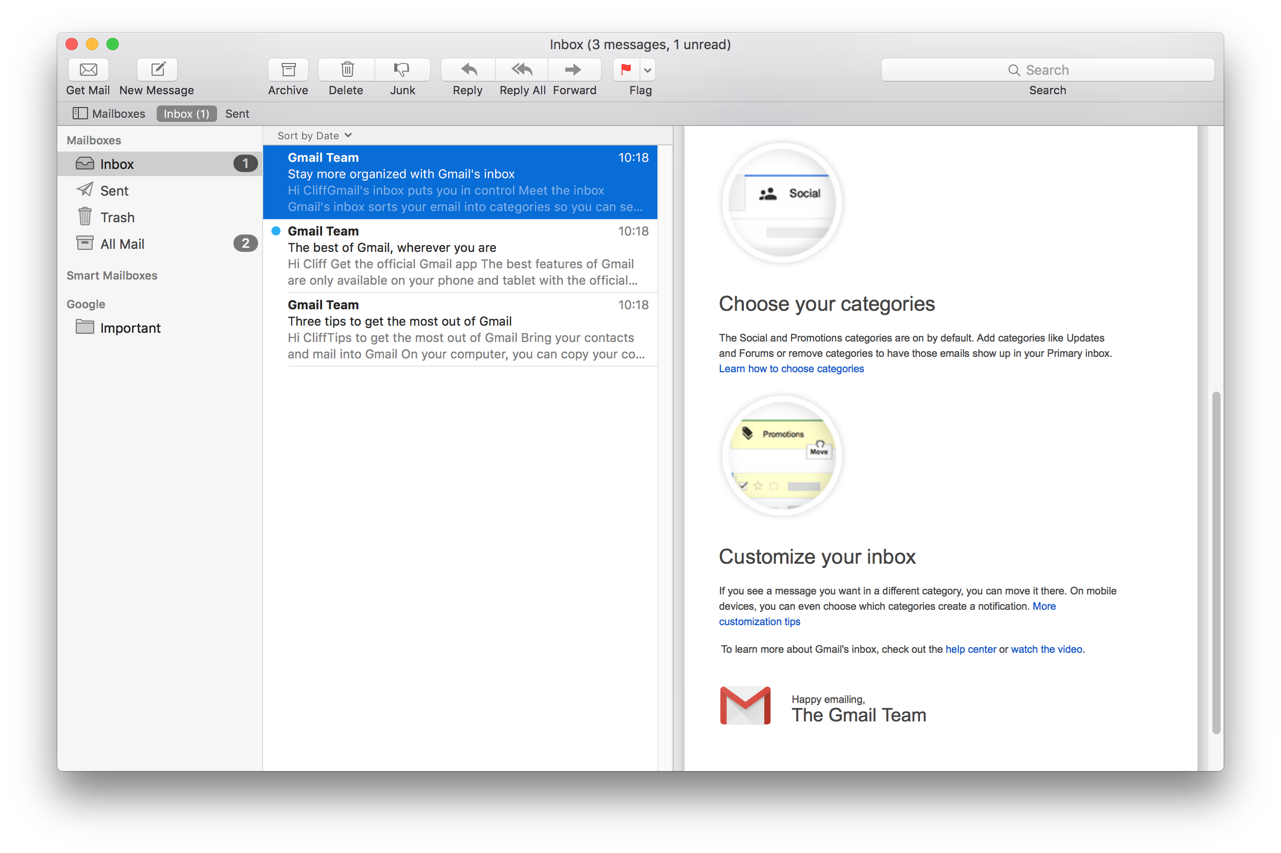 Set Up Gmail On A Mac Macworld